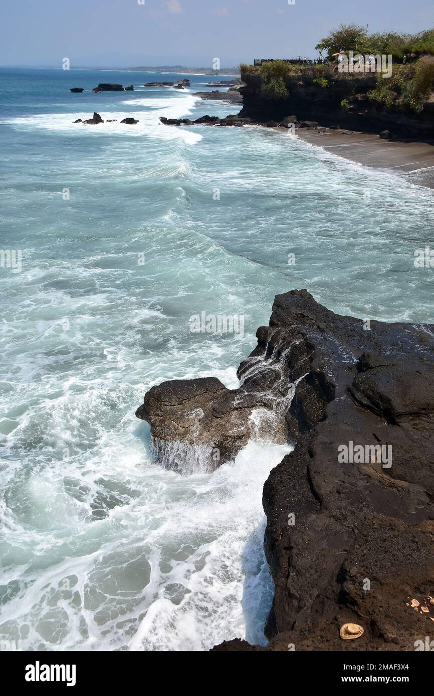 beach near Tanah Lot, Tabanan, Bali, Indonesia, Asia Stock Photo - Alamy