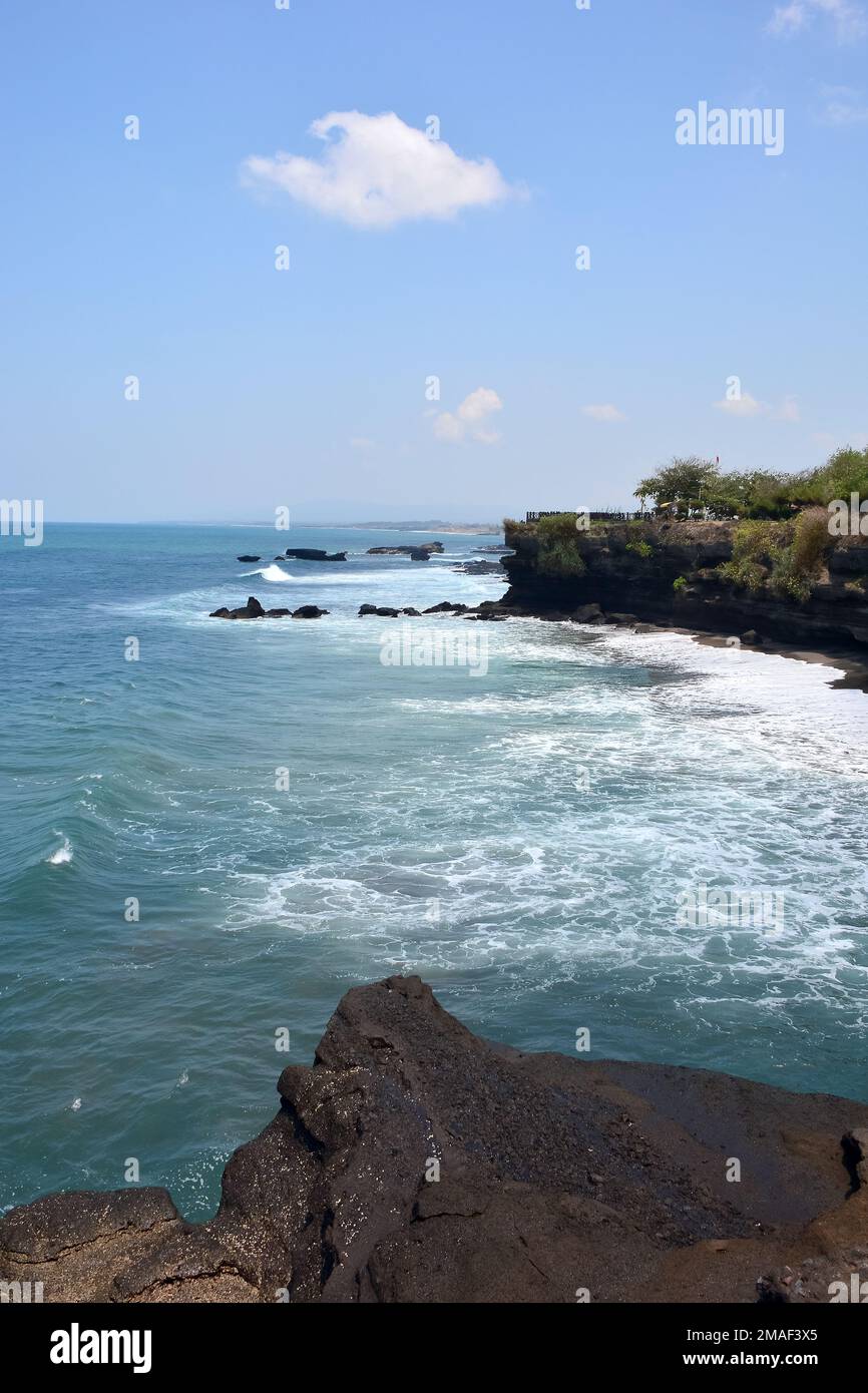 beach near Tanah Lot, Tabanan, Bali, Indonesia, Asia Stock Photo - Alamy