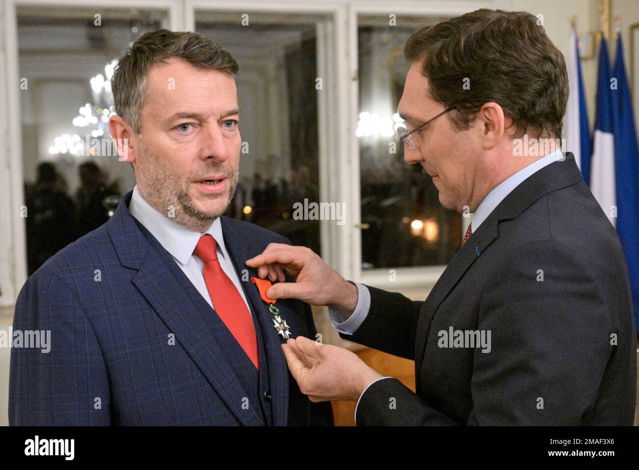 Prague, Czech Republic. 19th Jan, 2023. French Ambassador Alexis ...