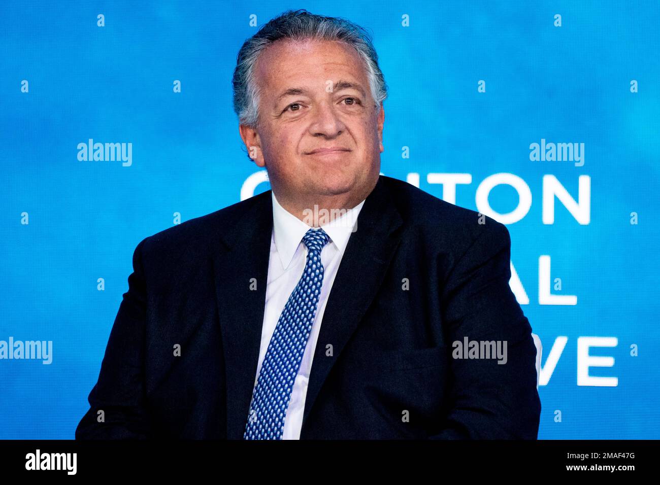 CORRECTS TITLE Moderna co-founder and chairman Noubar Afeyan attends ...
