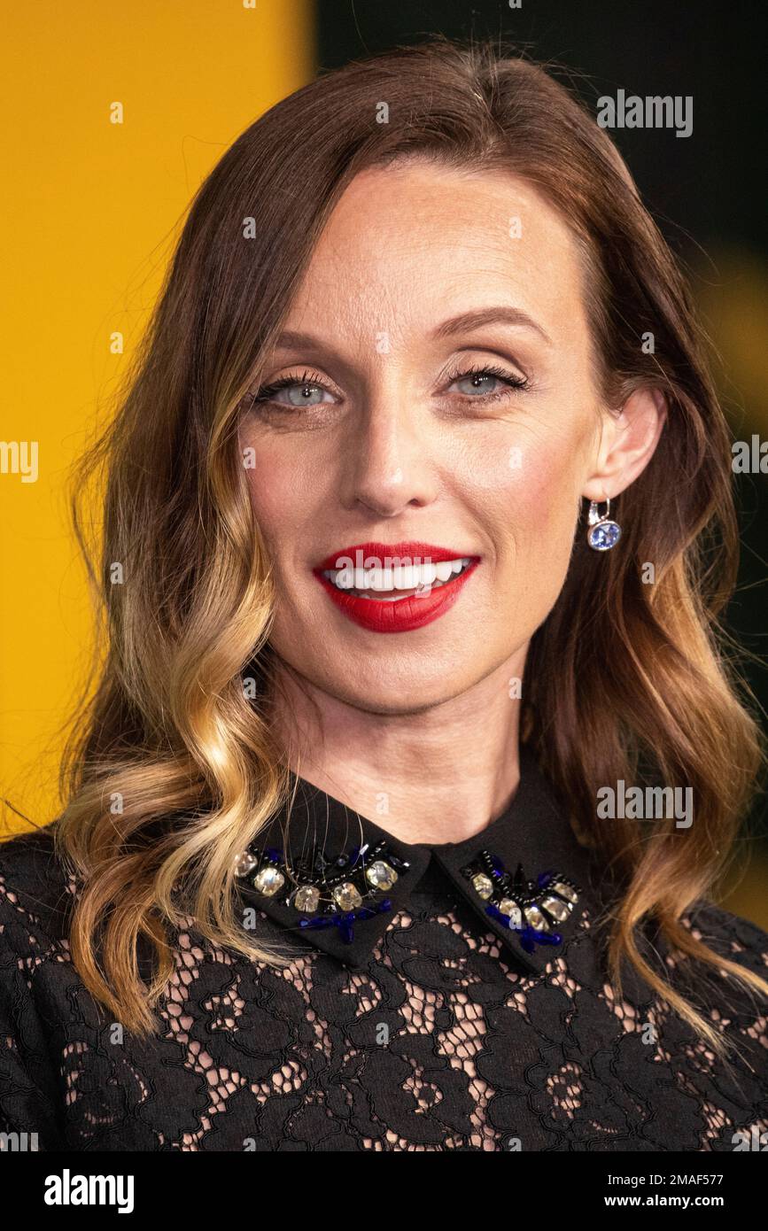Anna Nightingale poses for photographers upon arrival for the premiere ...