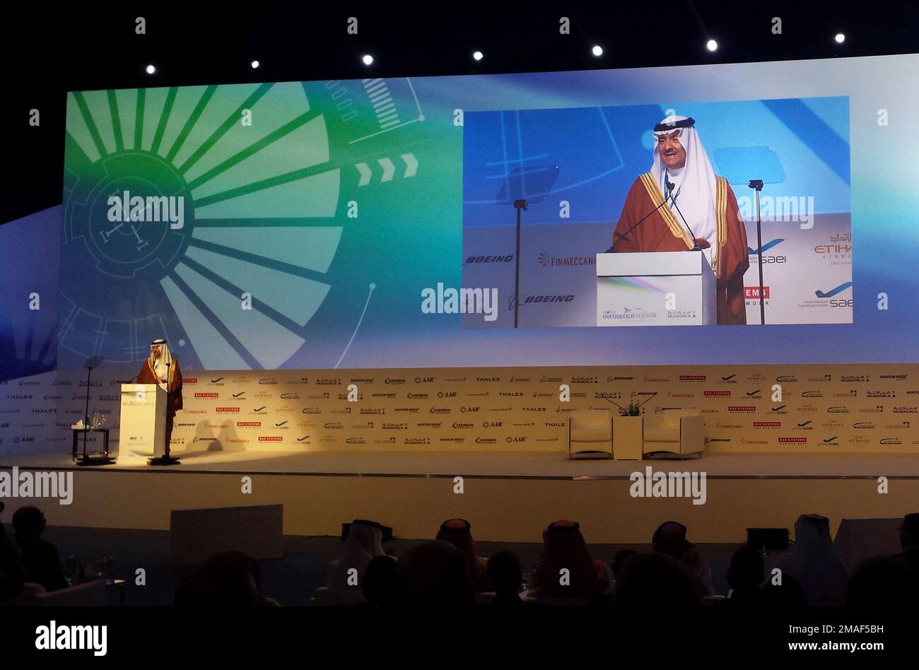 FILE - Saudi Arabia's Prince Sultan bin Salman talks at the Global ...
