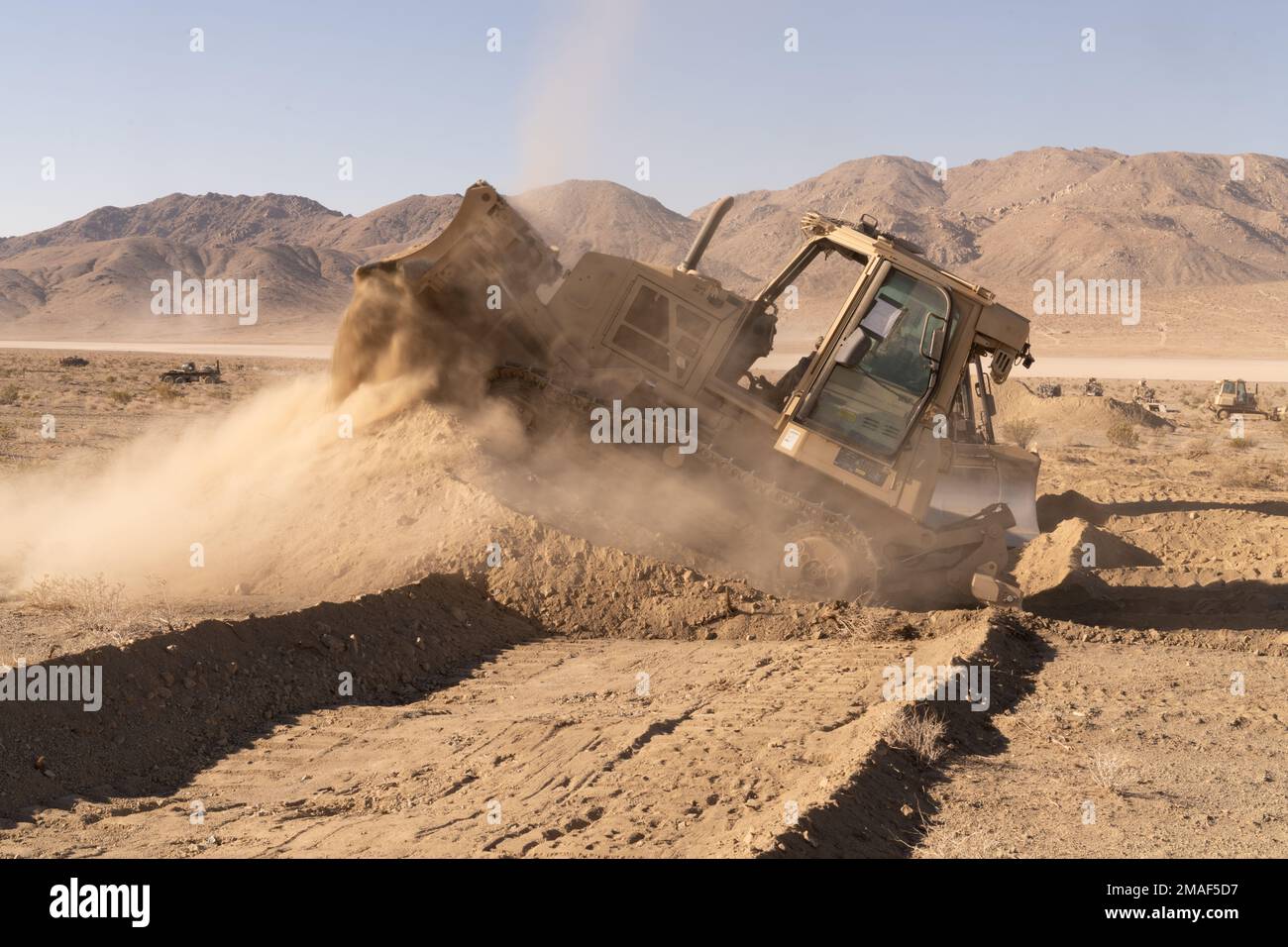A U.S. Army Trooper assigned to Brawler Troop, Regimental Engineer ...