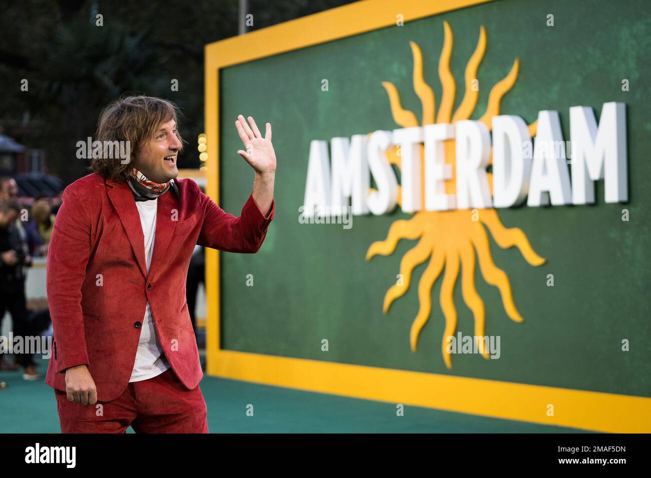 Daniel Pemberton poses for photographers upon arrival for the premiere ...