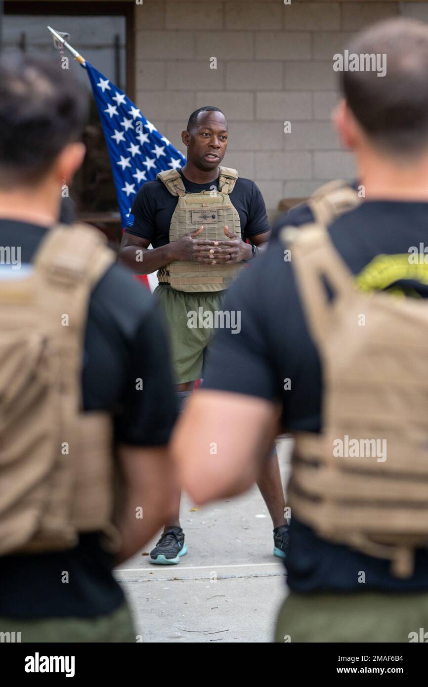 U.S. Marine Corps Lt. Col. Morris Sharber Jr., the 1st Air Naval ...