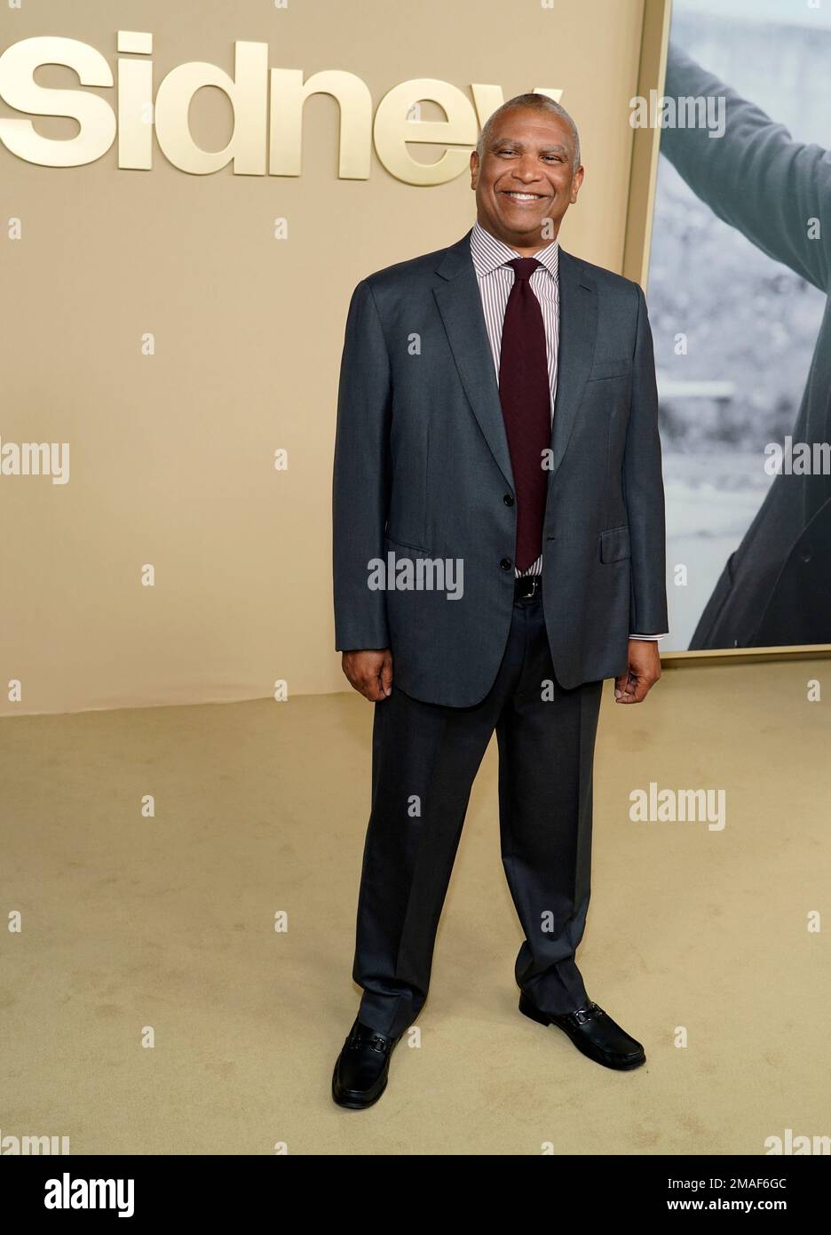Reginald Hudlin poses at the premiere of the documentary film "Sidney ...