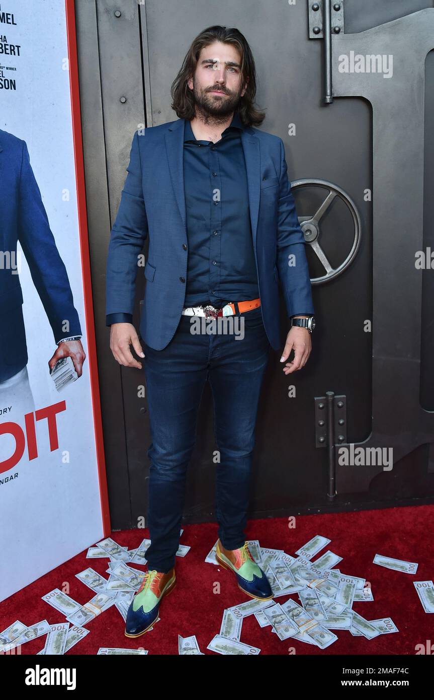 Swen Temmel arrives at the world premiere of "Bandit" on Wednesday, Sept. 21, 2022, at Harmony ...