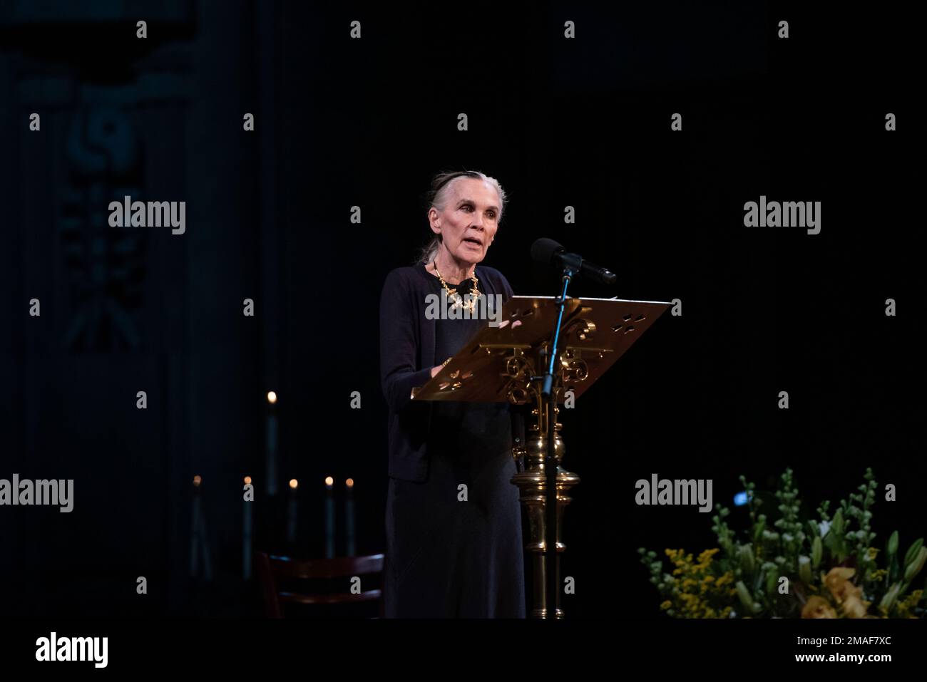 Susanna Moore attends the Joan Didion celebration of life event on ...