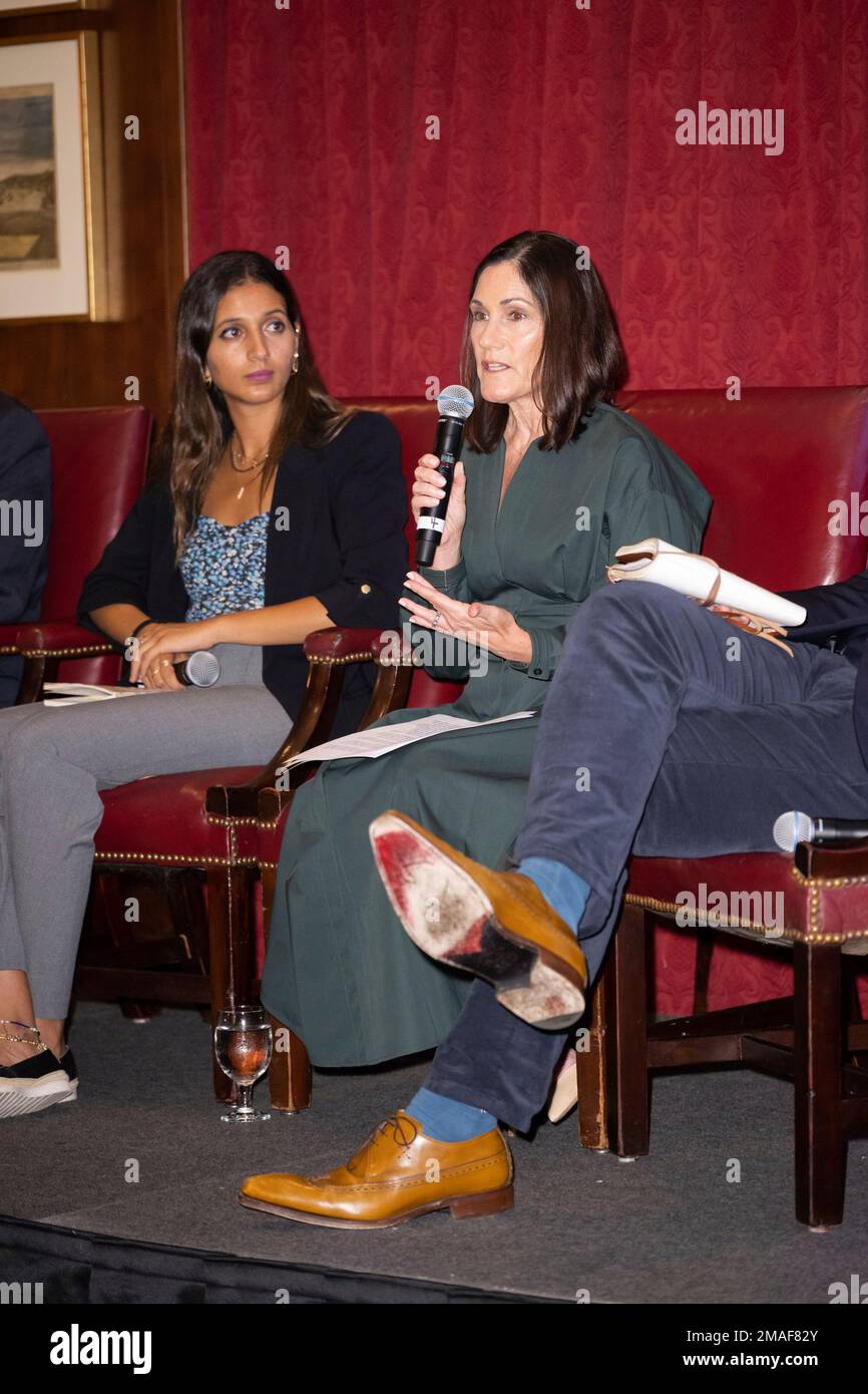 IMAGE DISTRIBUTED FOR SMILE TRAIN - Susannah Schaefer speaking at ...