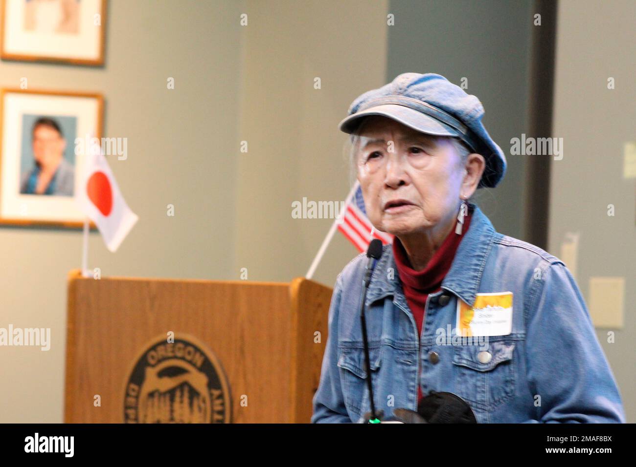 Hideko Tamura Snider, a survivor of the atomic bombing of Hiroshima ...