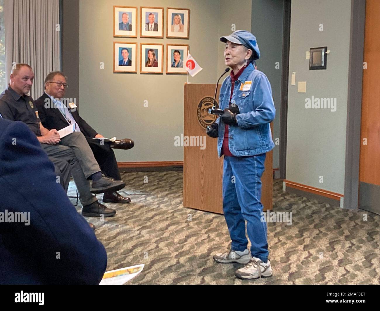 Hideko Tamura Snider, a survivor of the atomic bombing of Hiroshima ...