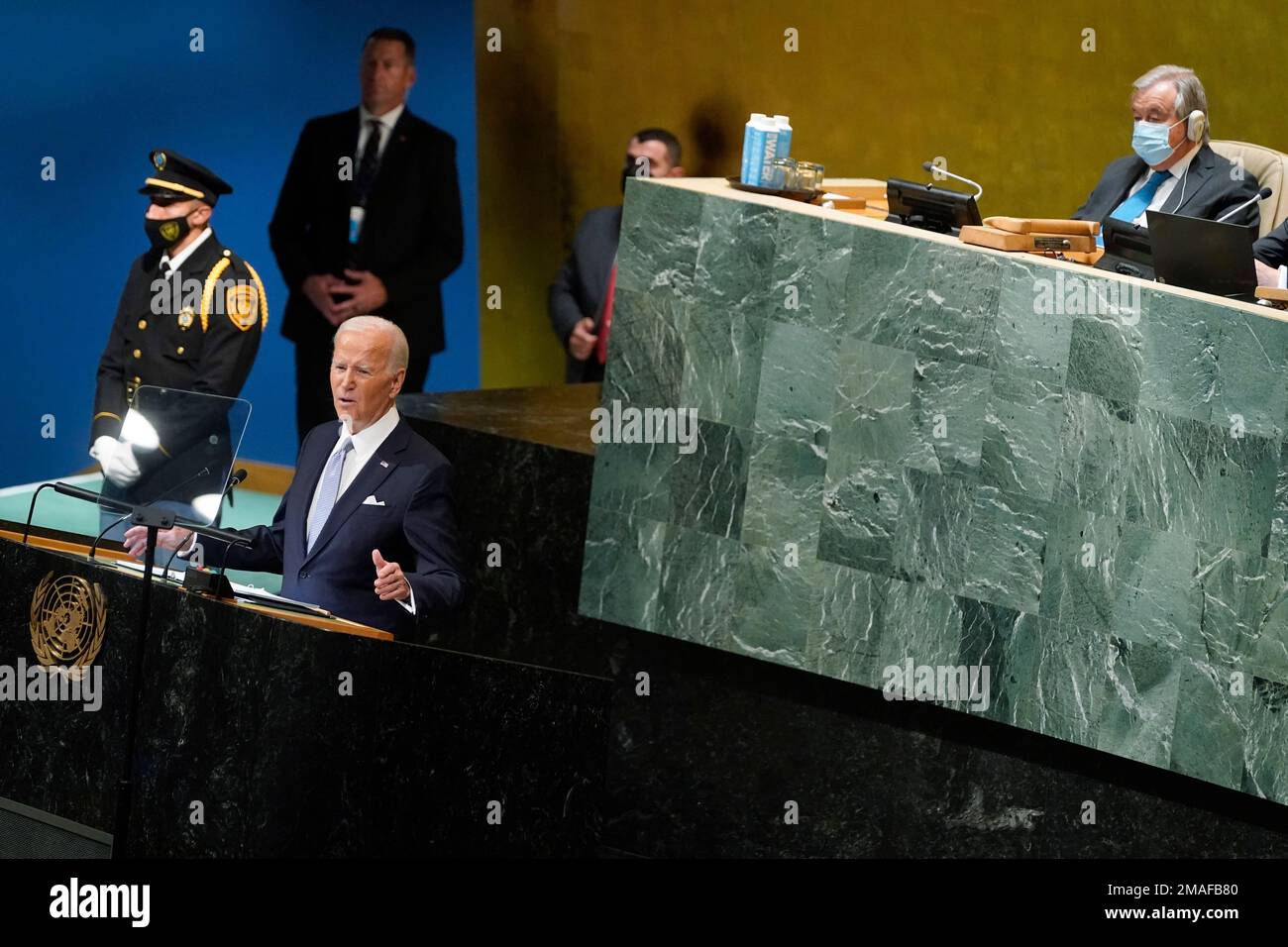 President Joe Biden addresses the 77th session of the United Nations ...