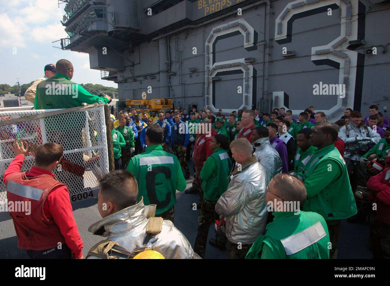 060504-N-8604L-009. Base: USS Kitty Hawk (CV 63) Country: Japan (JPN ...
