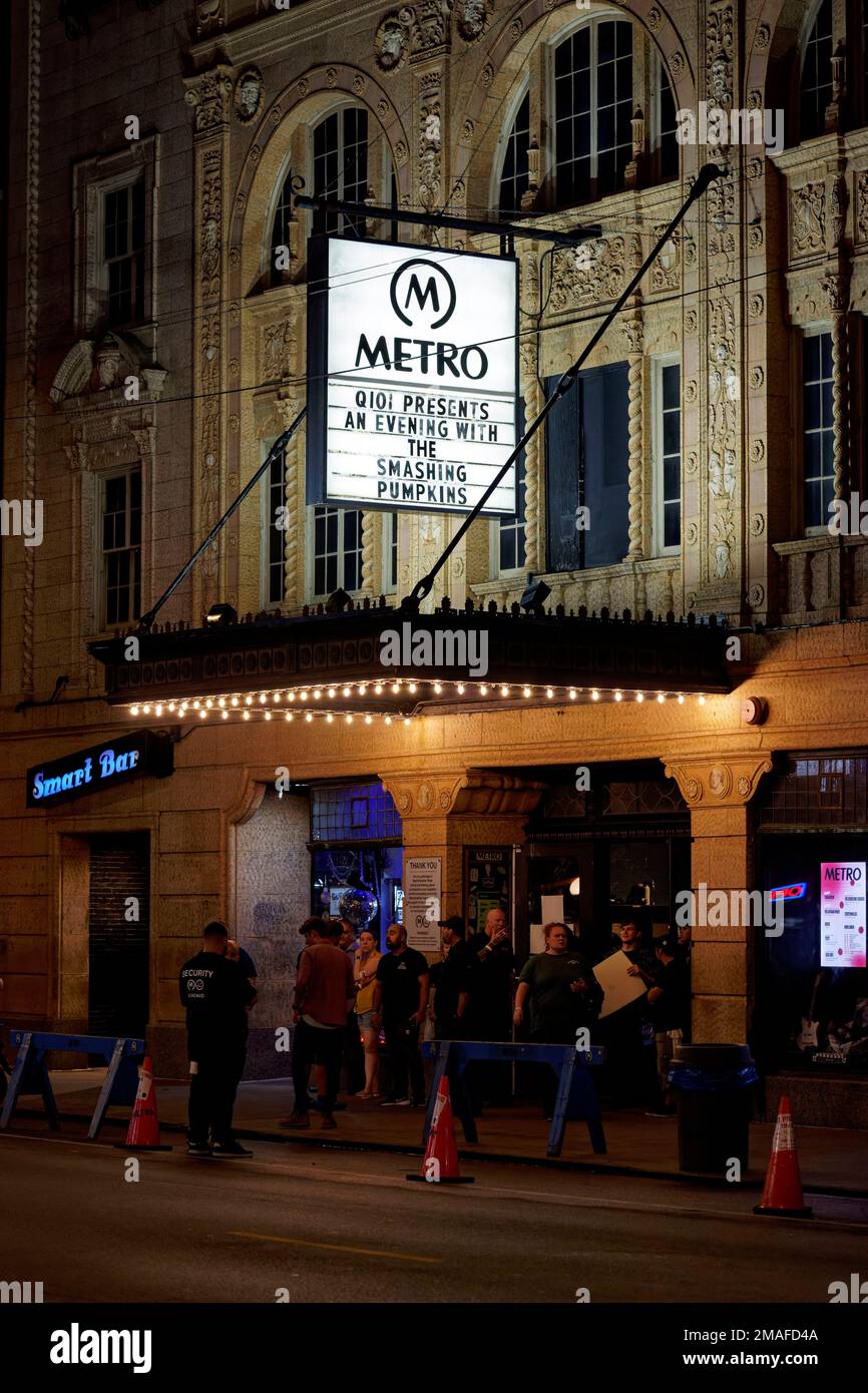 A general view of the exterior of the Metro during the Smashing ...
