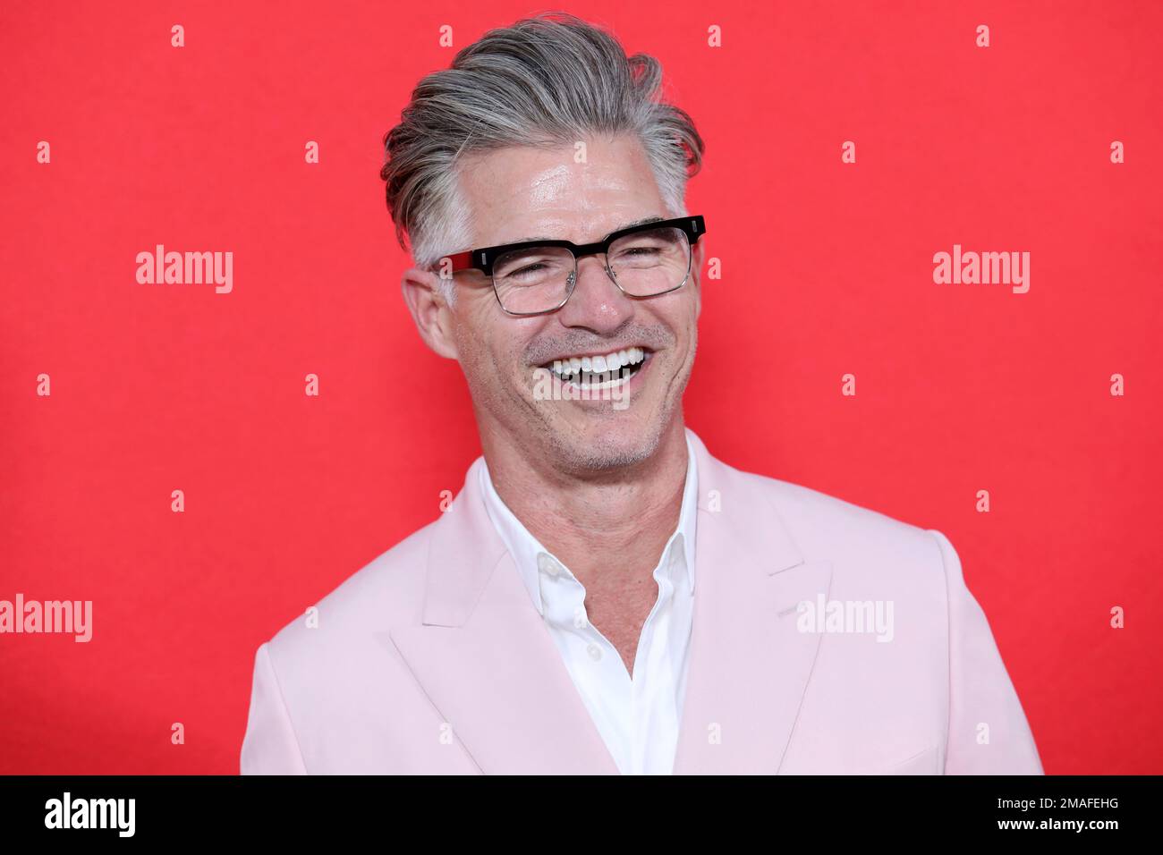 Eric Rutherford attends the premiere of "Bros" at AMC Lincoln Square on ...