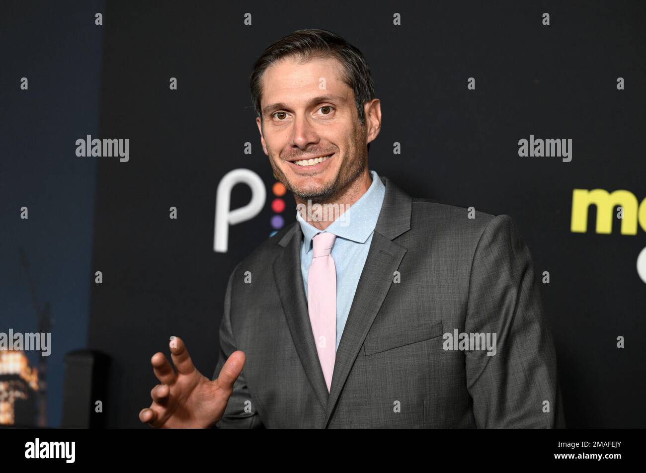 Alex Lehmann attends the premiere of "Meet Cute" at Manhattan West ...