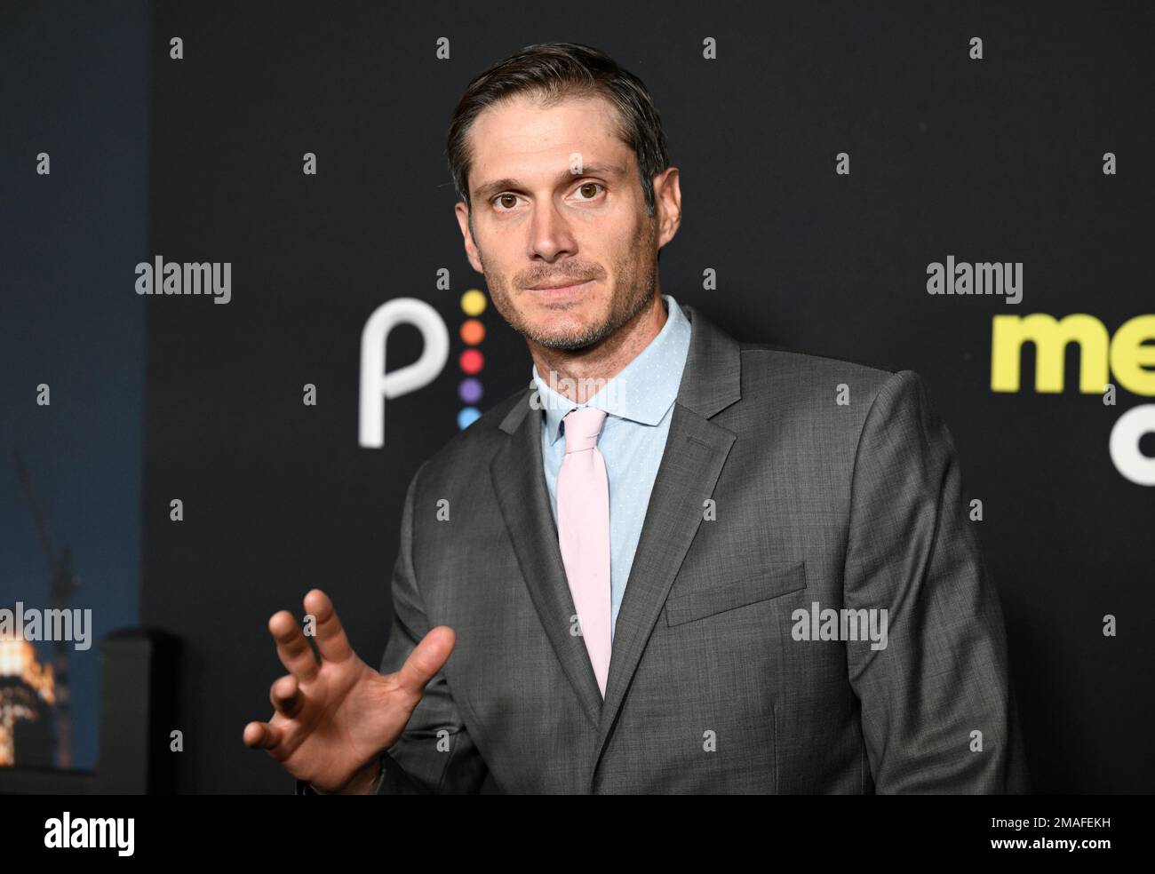 Alex Lehmann attends the premiere of "Meet Cute" at Manhattan West ...