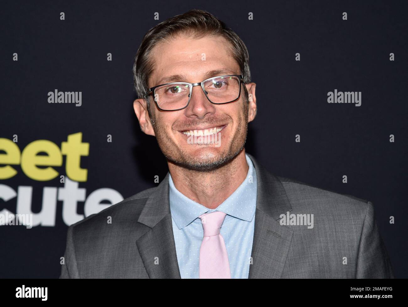 Alex Lehmann attends the premiere of "Meet Cute" at Manhattan West ...