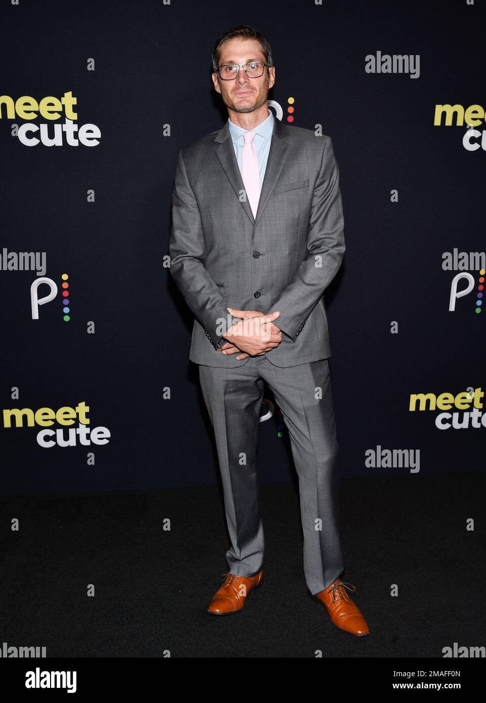 Alex Lehmann attends the premiere of "Meet Cute" at Manhattan West ...