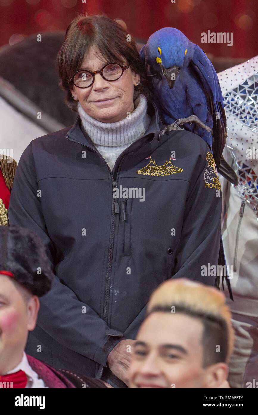 Monaco. 19th Jan, 2023. NO TABLOIDS: Princess Stephanie of Monaco ...