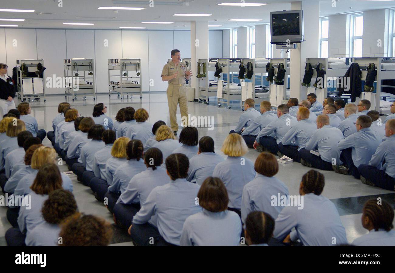 Naval recruit training command great lakes hi-res stock photography and ...