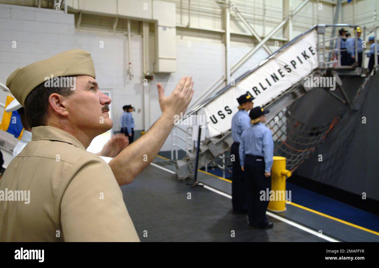 Naval recruit training command great lakes hi-res stock photography and ...