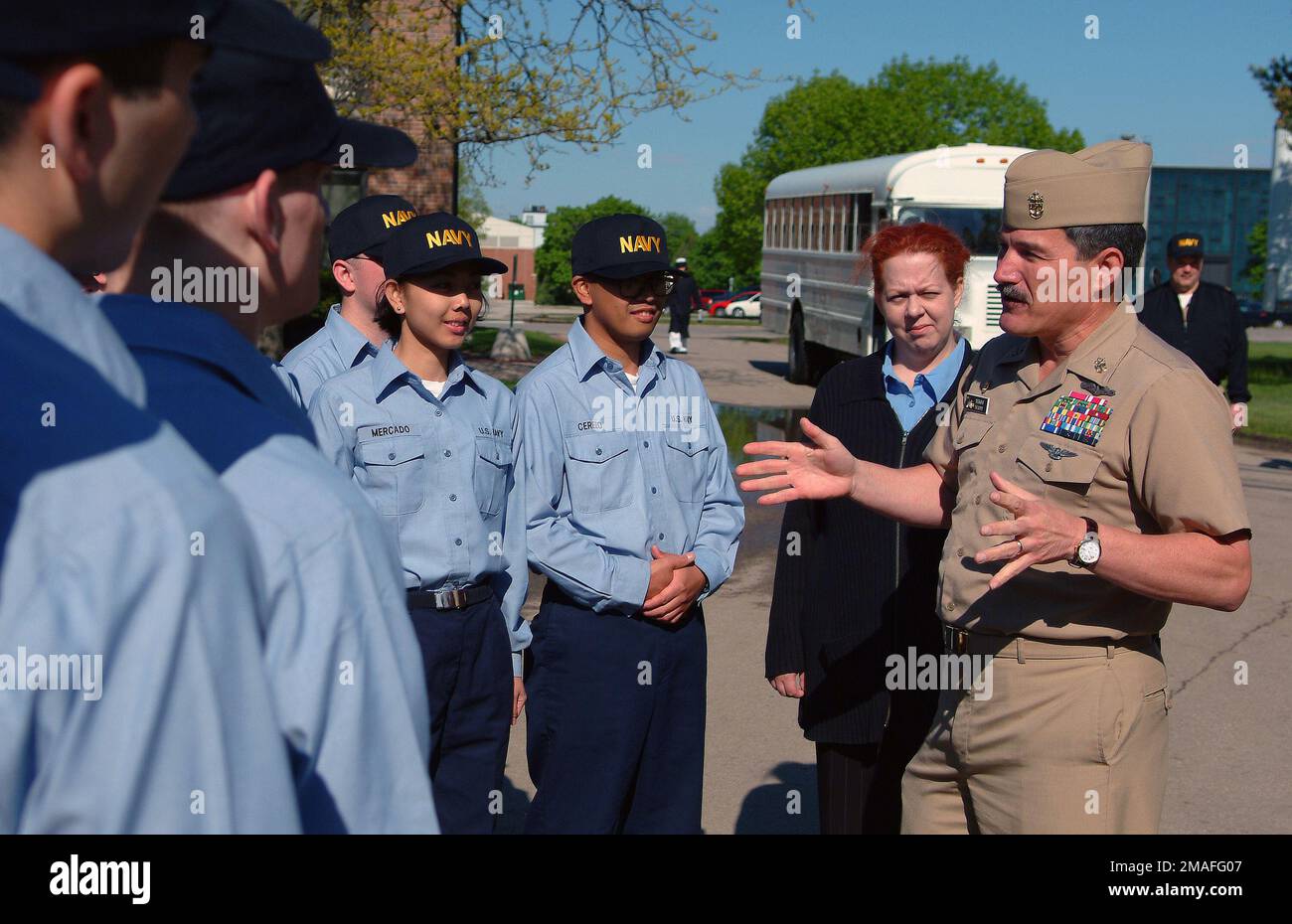 Naval recruit training command great lakes hi-res stock photography and ...