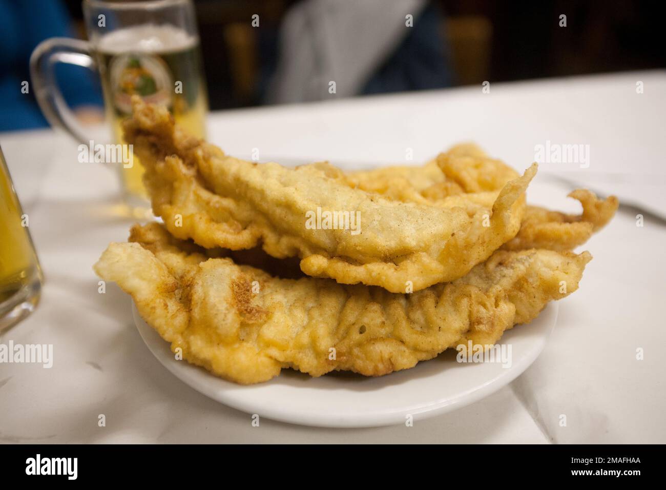 Typical fried fish in Italy Stock Photo - Alamy
