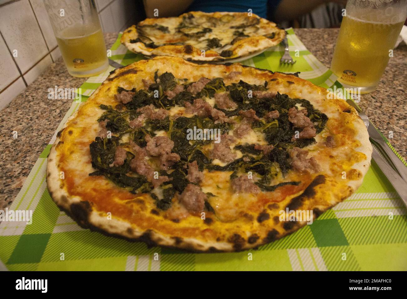 A typical Roman pizza Stock Photo - Alamy
