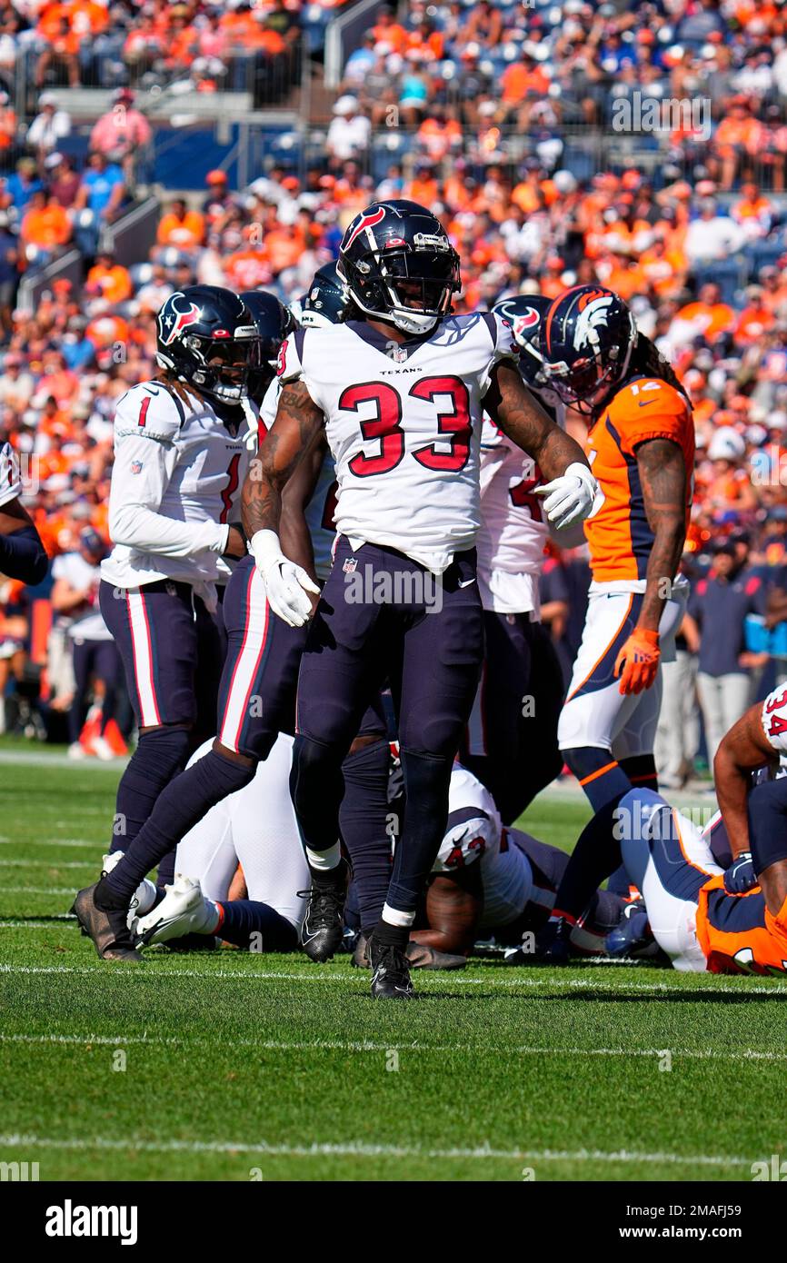 Houston Texans running back Dare Ogunbowale (33) runs the ball against ...