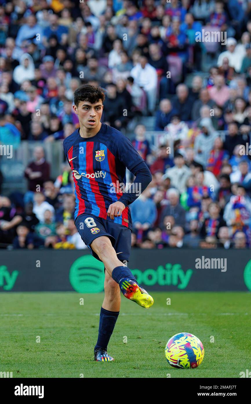 BARCELONA - DEC 31: Pedri in action during the LaLiga match between FC ...