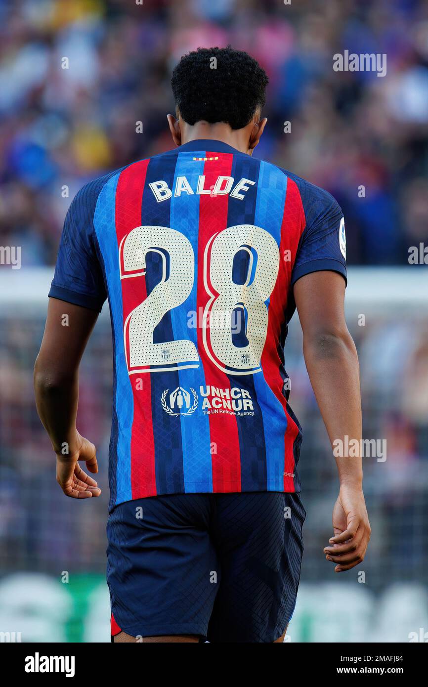 BARCELONA - DEC 31: Balde in action during the LaLiga match between FC ...