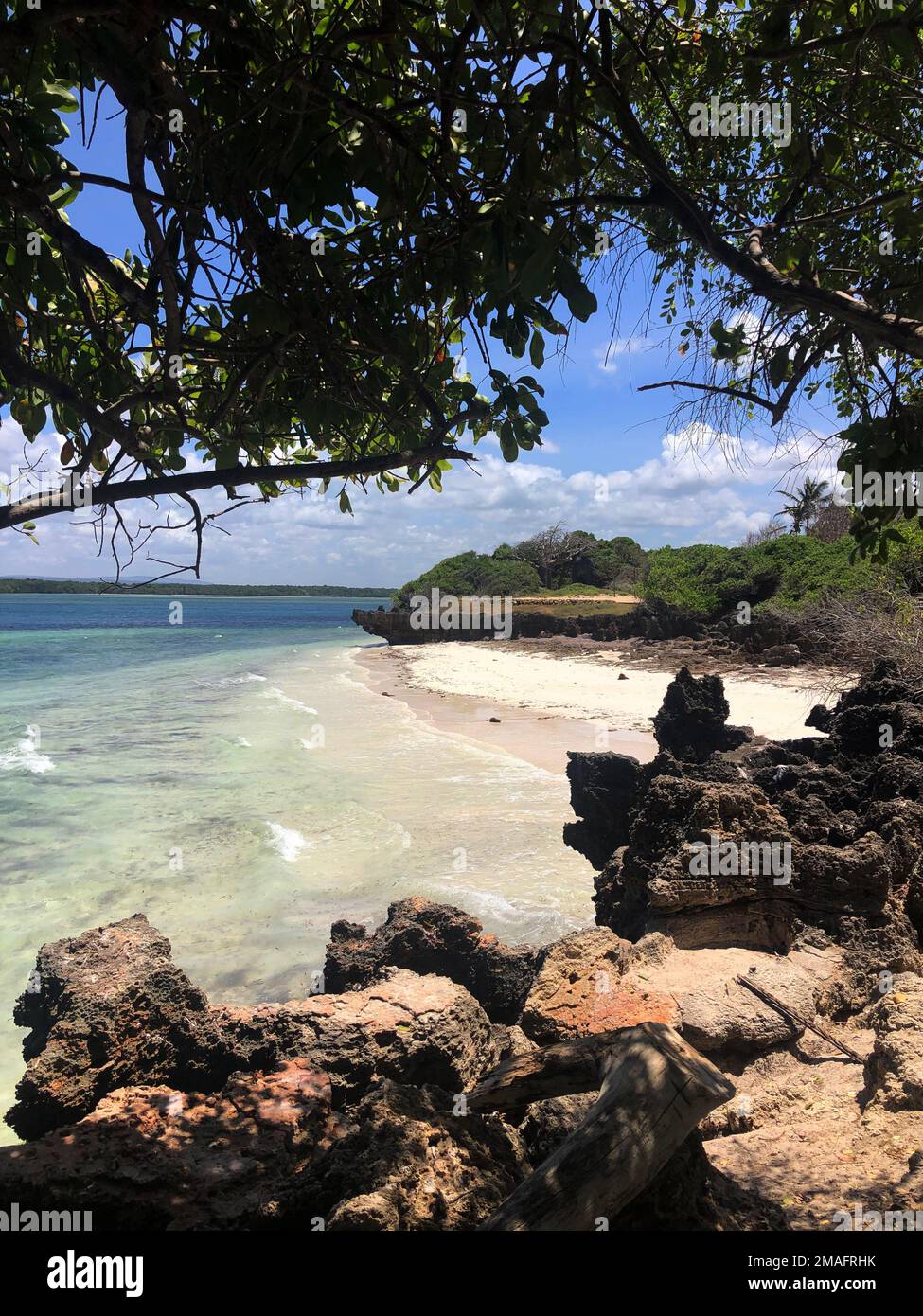 Secluded beach somewhere in Kenya Stock Photo - Alamy