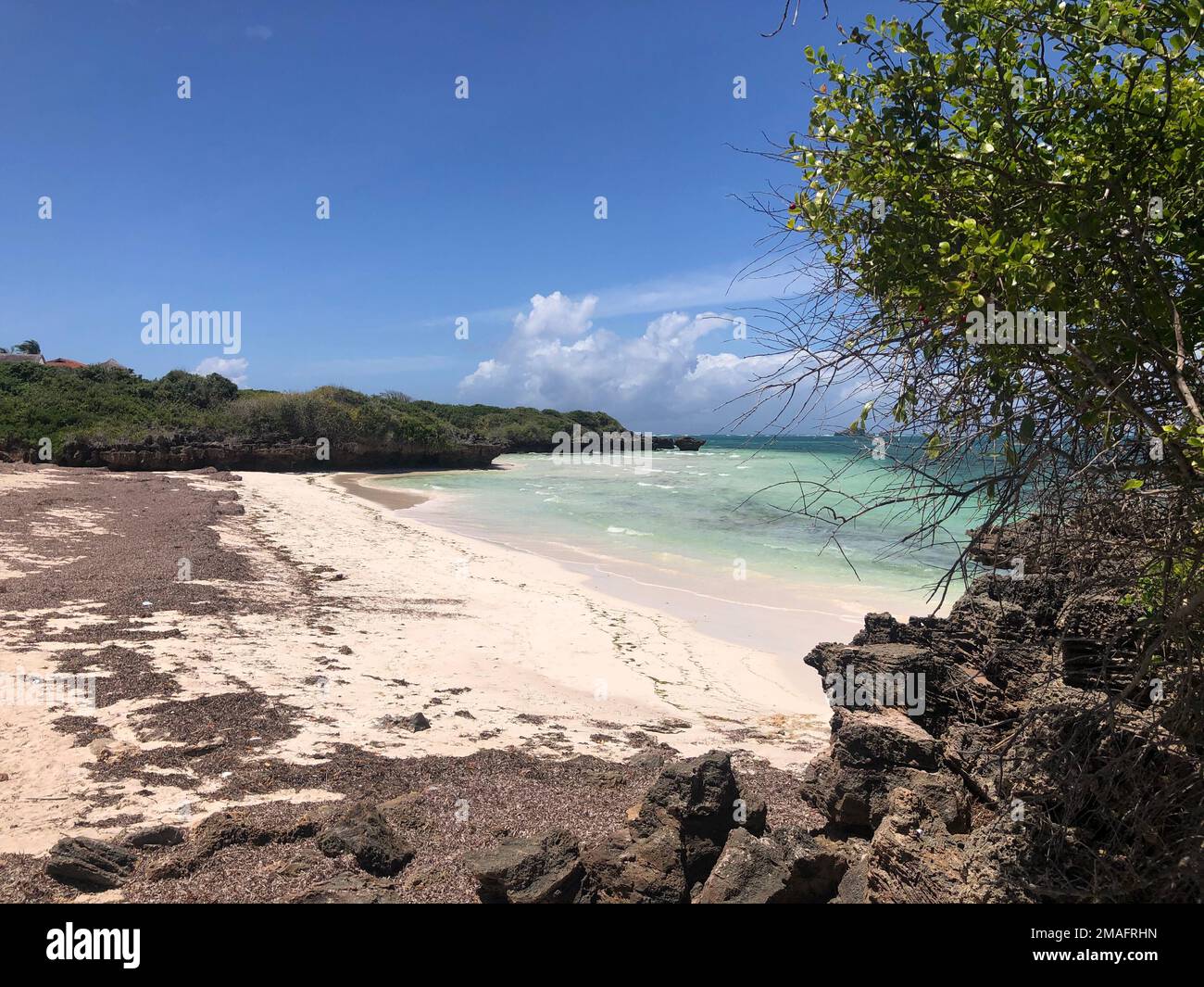 Secluded beach somewhere in Kenya Stock Photo - Alamy