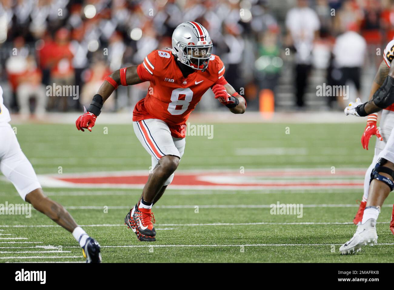 Ohio State's Javontae Jean-Baptiste plays against Toledo during an NCAA ...