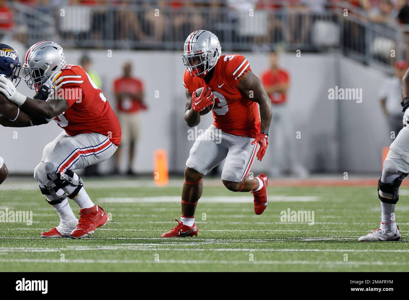 Ohio State's Miyan Williams plays against Toledo during an NCAA college ...