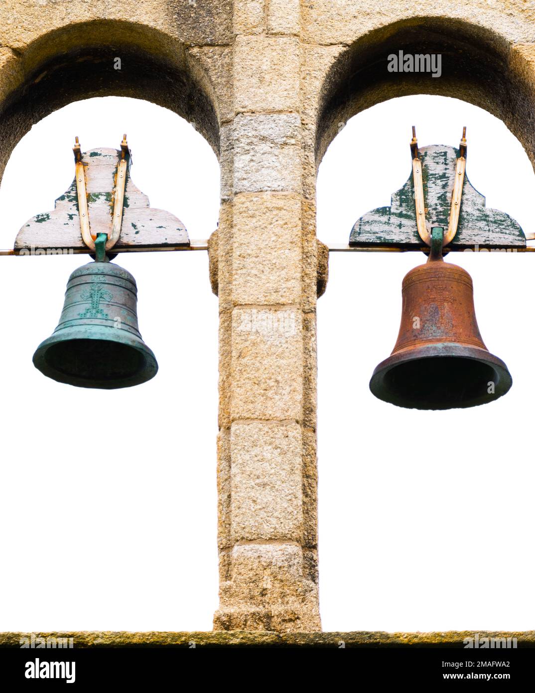 Two church hi-res stock photography and images - Alamy