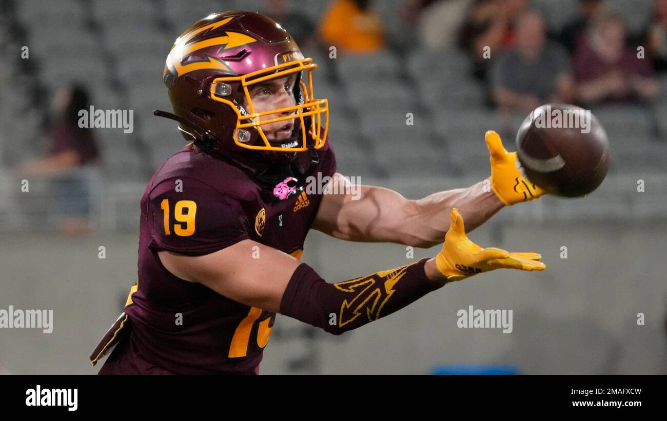 Arizona State defensive back Conner Lewis (19) during an NCAA football ...