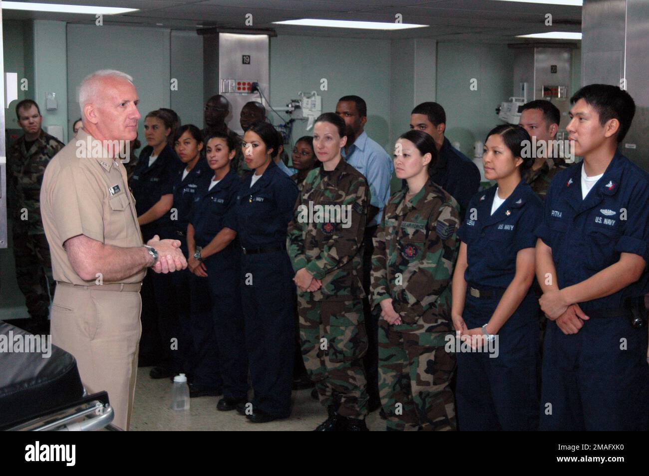060731-N-3532C-032. Base: Usns Mercy (T-AH 19) Scene Major Command ...