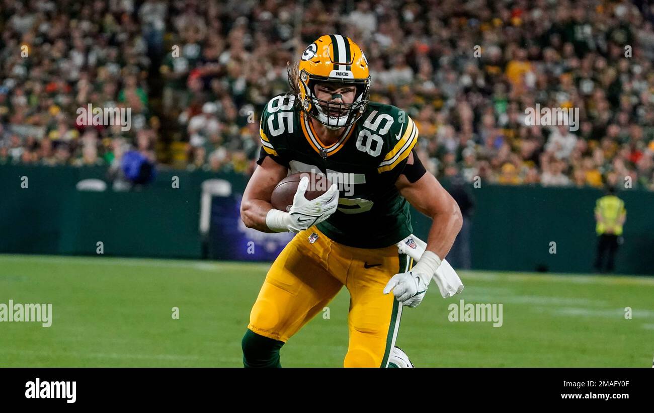 Green Bay Packers' Robert Tonyan during the first half of an NFL ...