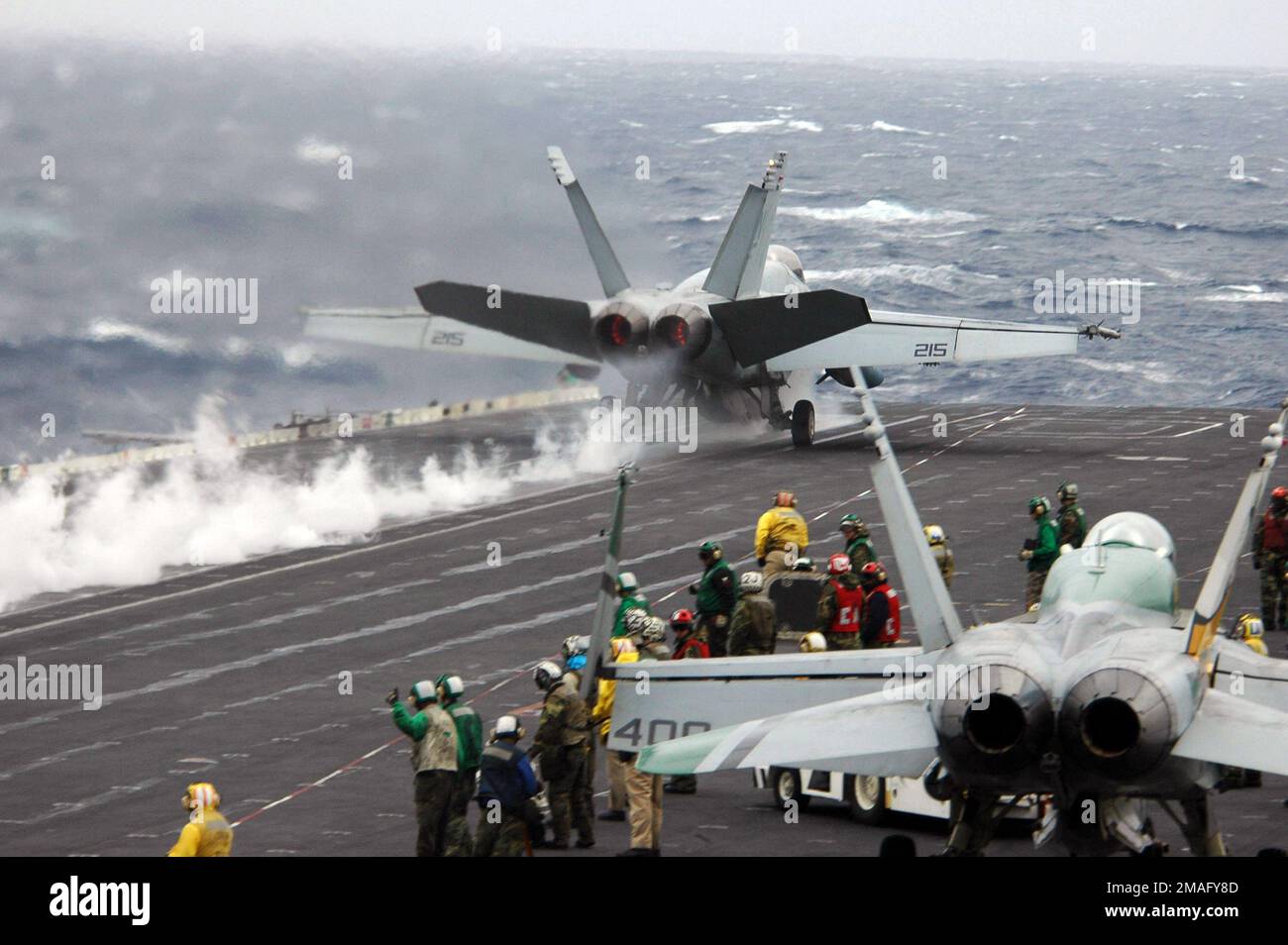 060807-N-6106R-140. Base: USS Kitty Hawk (CV 63) Country: Indian Ocean ...