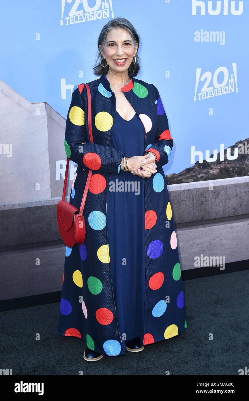 Rose Abdoo arrives at the premiere of "Reboot" on Monday, Sept. 19 ...
