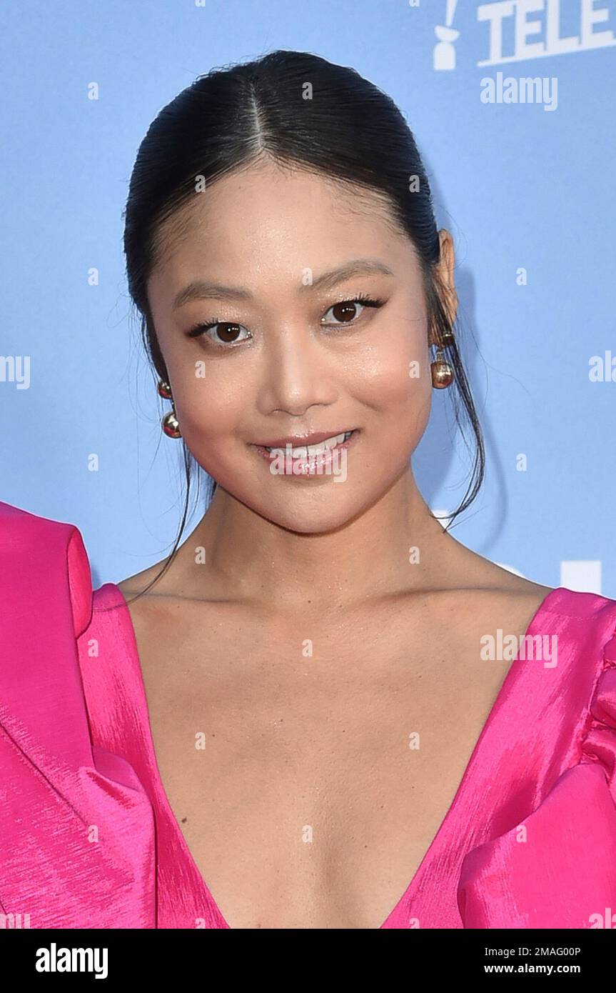 Krista Marie Yu arrives at the premiere of "Reboot" on Monday, Sept. 19 ...