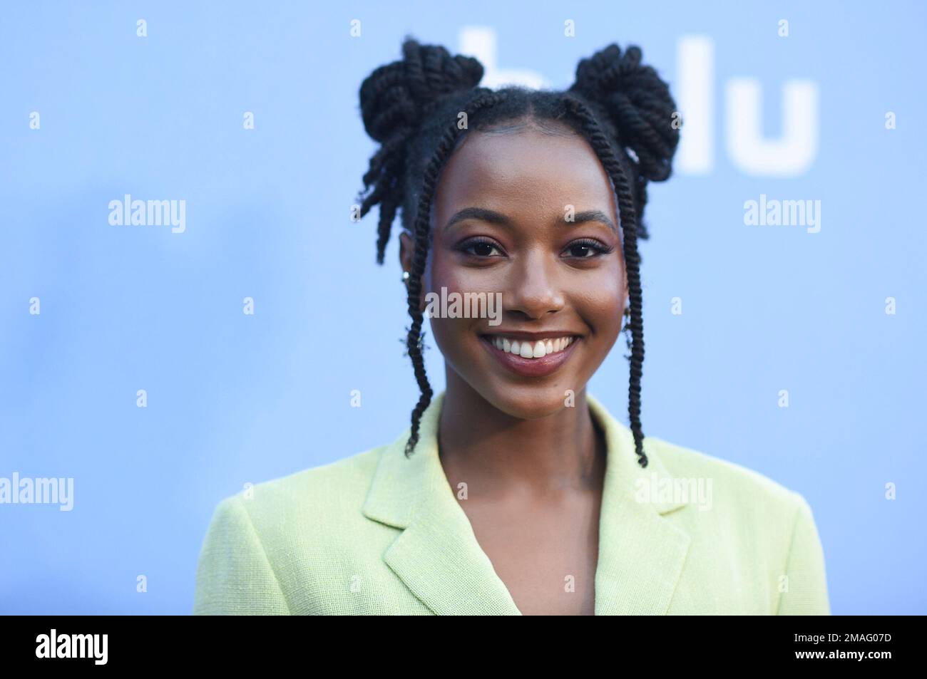 Alyah Chanelle Scot arrives at the premiere of "Reboot" on Monday, Sept ...