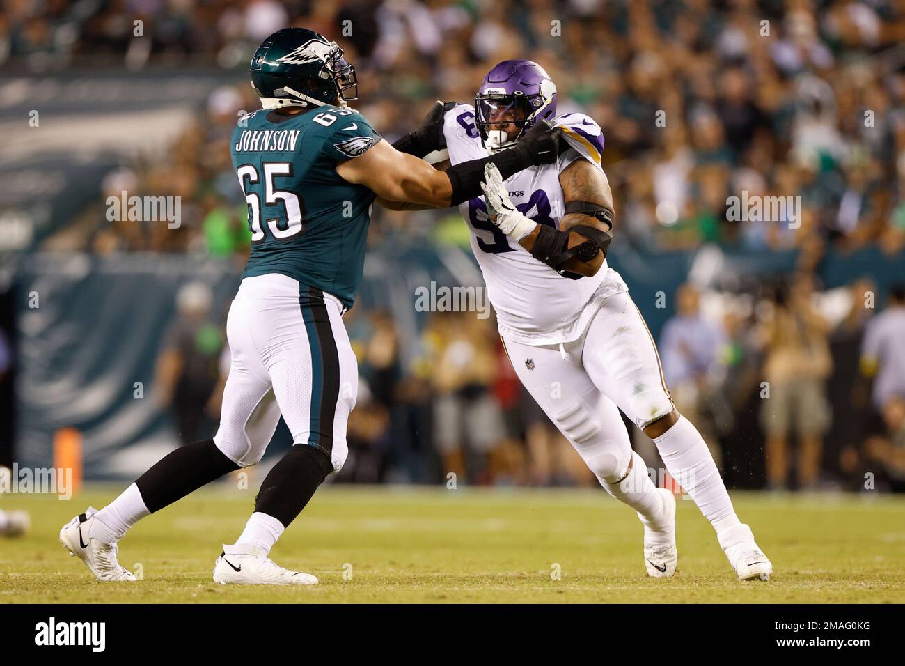 Minnesota Vikings defensive lineman Jonathan Bullard (93) rushes ...