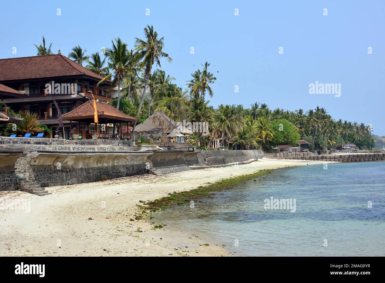 beach, Candidasa, Candi Dasa, Bali, Indonesia, Asia Stock Photo - Alamy