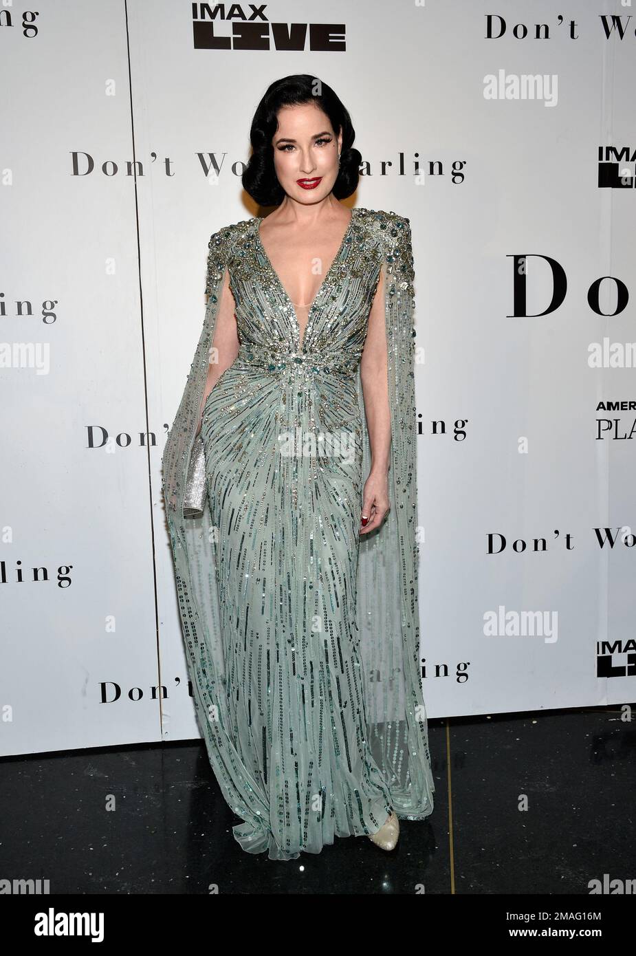Dita Von Teese Attends A Special Screening Of Dont Worry Darling At