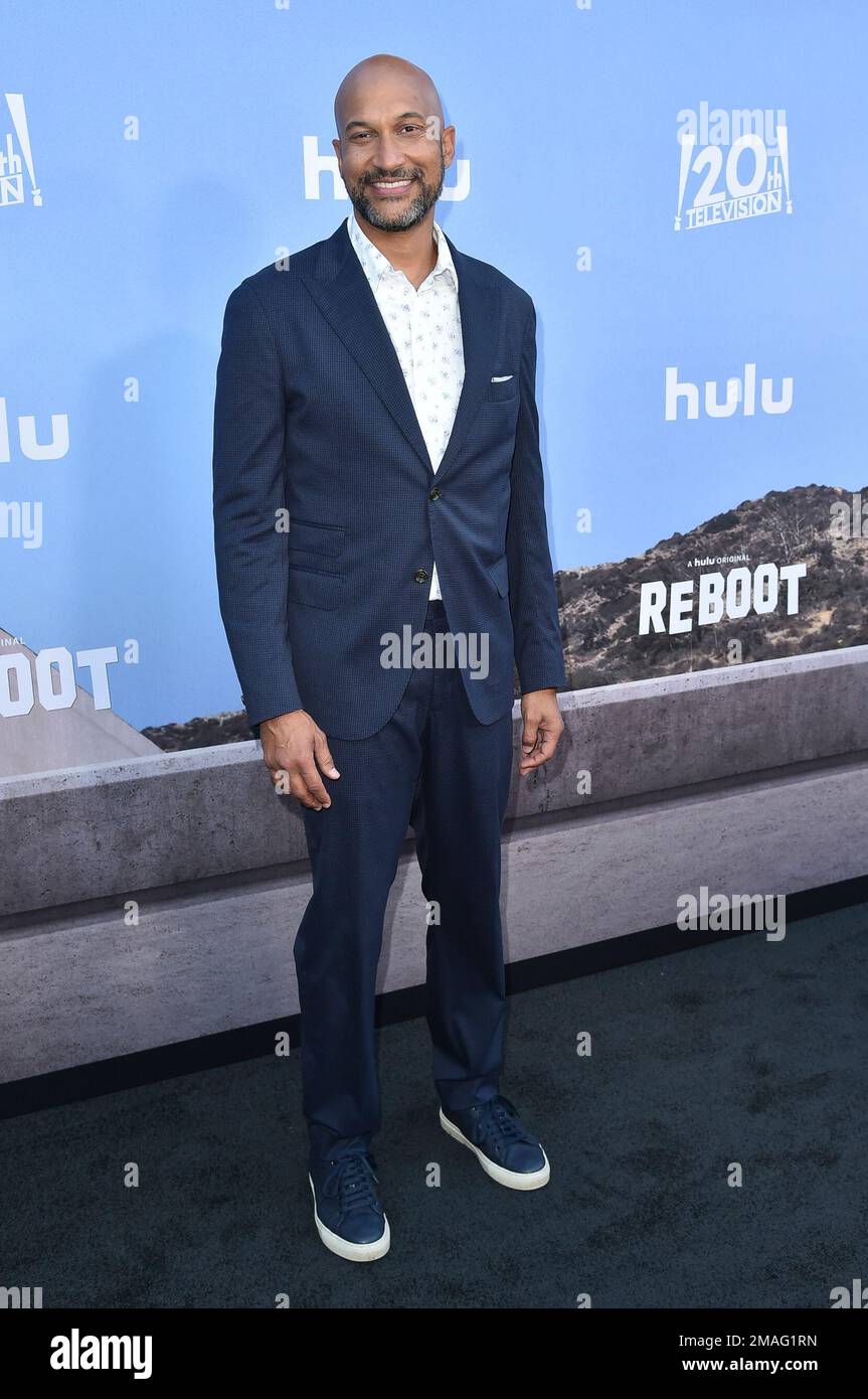 Keegan-Michael Key arrives at the premiere of "Reboot," Monday, Sept ...