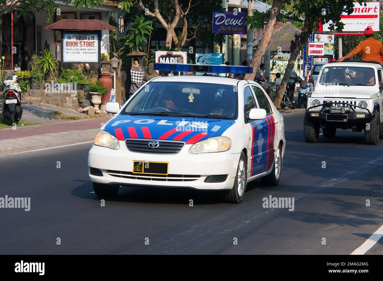 Indonesian Police Car
