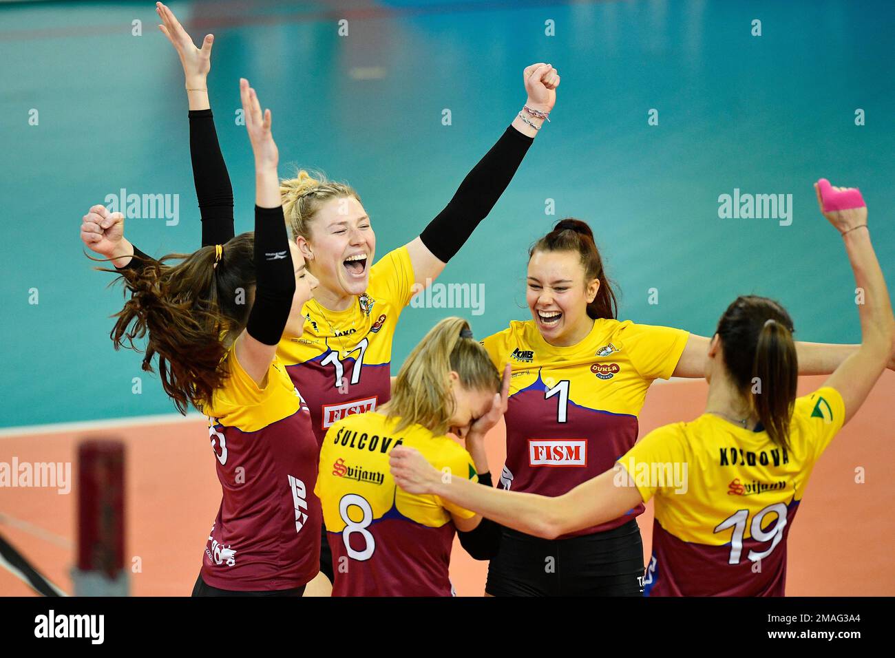 Liberec, Czech Republic. 19th Jan, 2023. Victoria Deisl (Liberec), 2nd ...